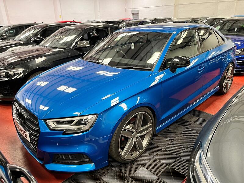 Used AUDI S3 2018 Blue in Audenshaw, Manchester | Cheshire Performance